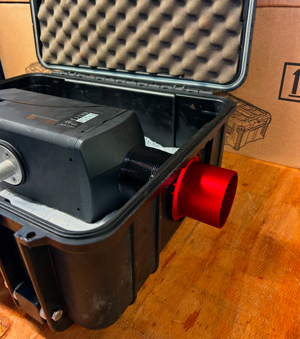 75mm Hot Air Bulkhead Fitting - Unethical Manufacturing