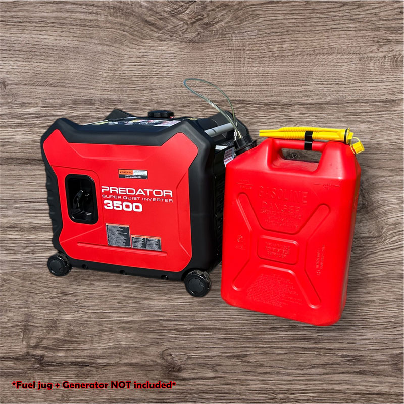 Predator 3500w Generator Extended Run Kit (Scepter Fuel Jug)