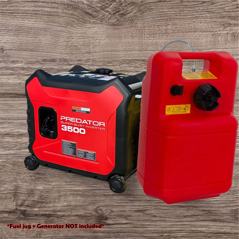 Predator 3500w Generator Extended Run Kit (Marine Fuel Jug)